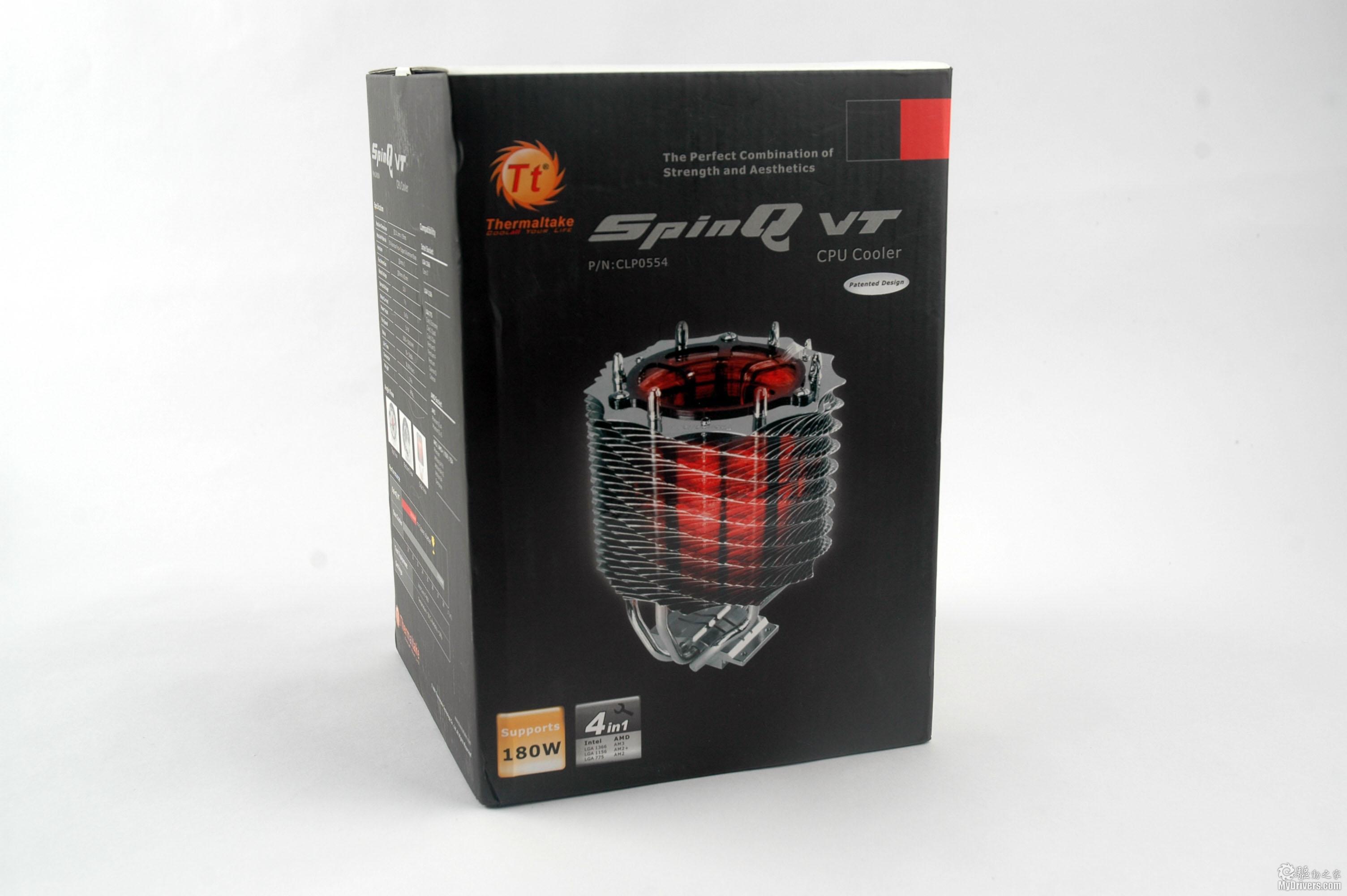 红光垂直涡轮 Tt SpinQ VT 散热器评测-Tt,SpinQ VT,散热器-驱动之家